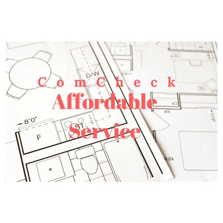 Comcheck Energy Report FAQ - Comcheck Report Creation Service